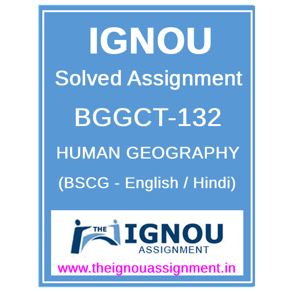 IGNOU BSCG Solved Assignment 2025-26